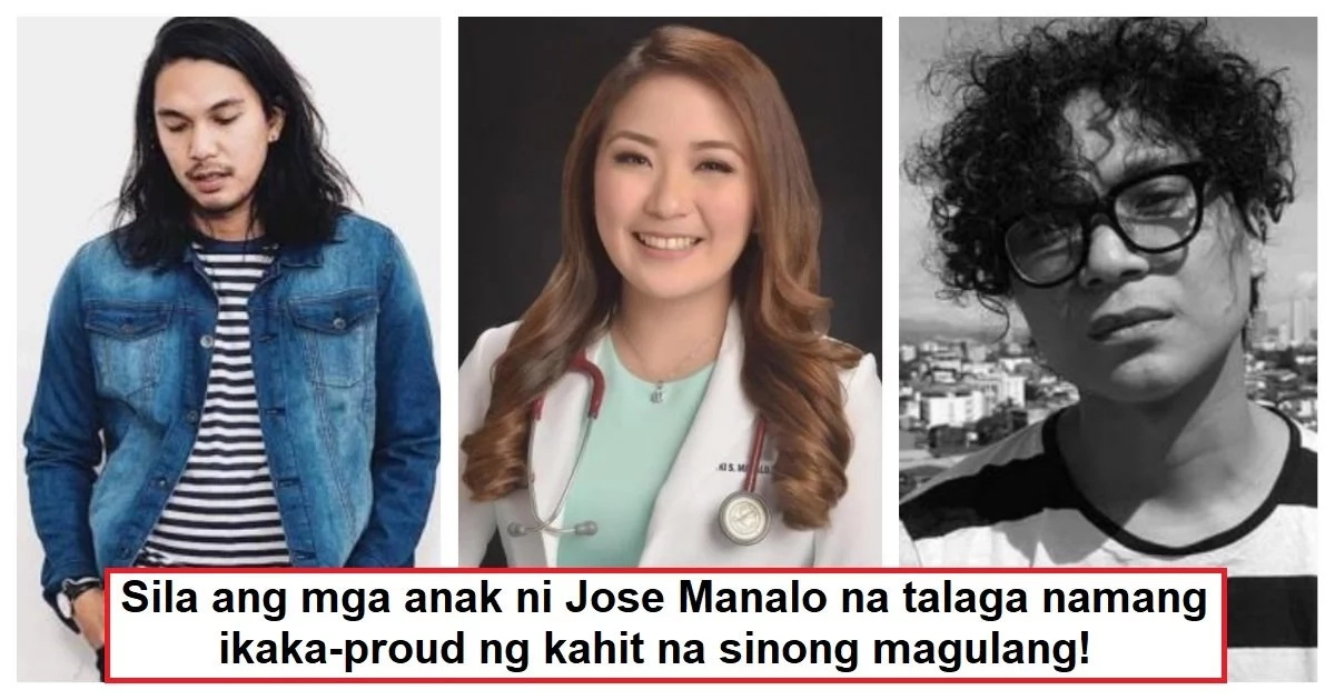 Masuwerteng ama! The successful children of Jose Manalo are definitely ...