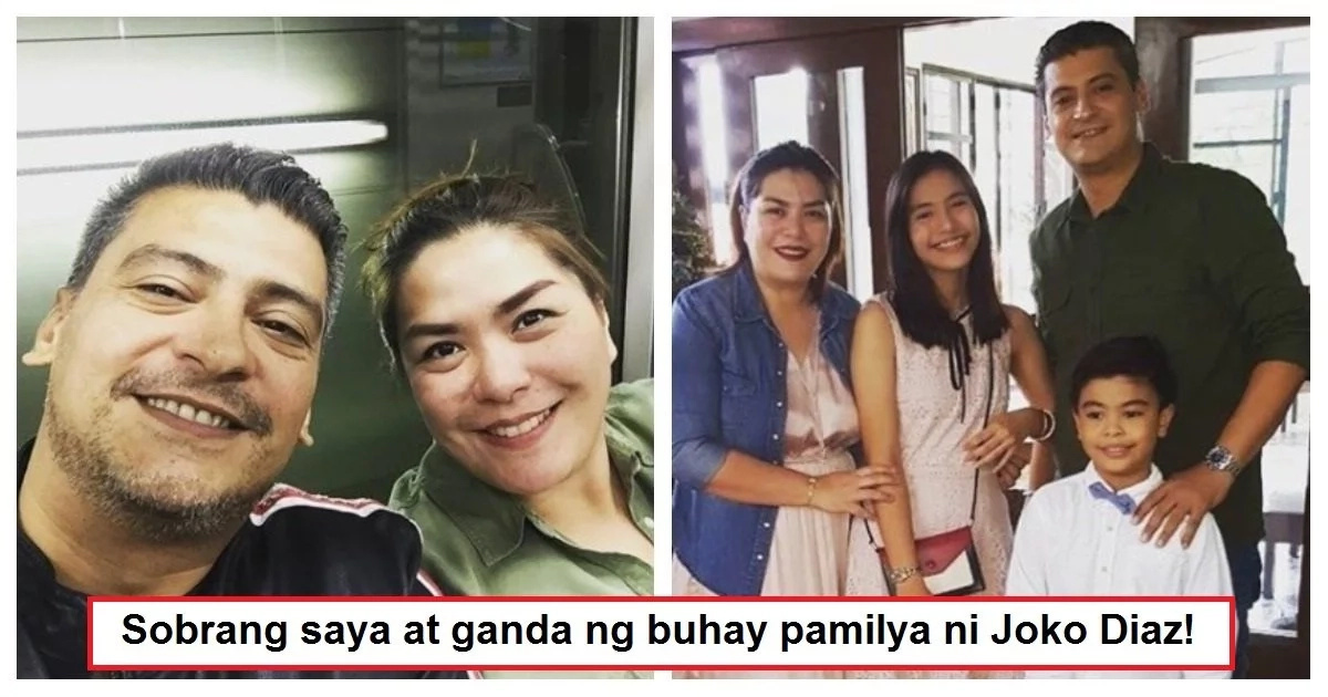 Joko Diaz is a devoted father and a loving husband to his non-showbiz ...